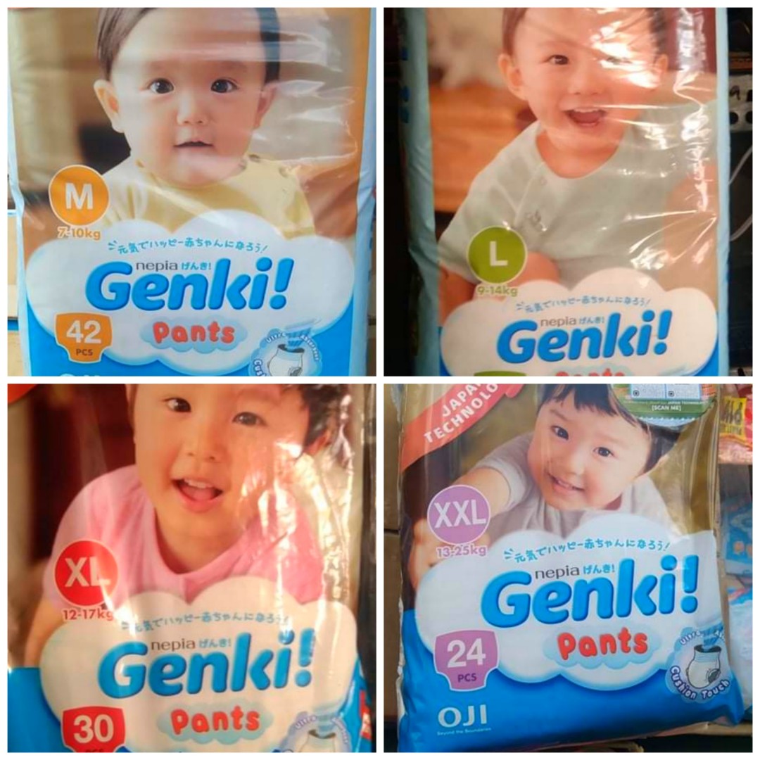 Genki, Babies & Kids, Bathing & Changing, Diapers & Baby Wipes on Carousell