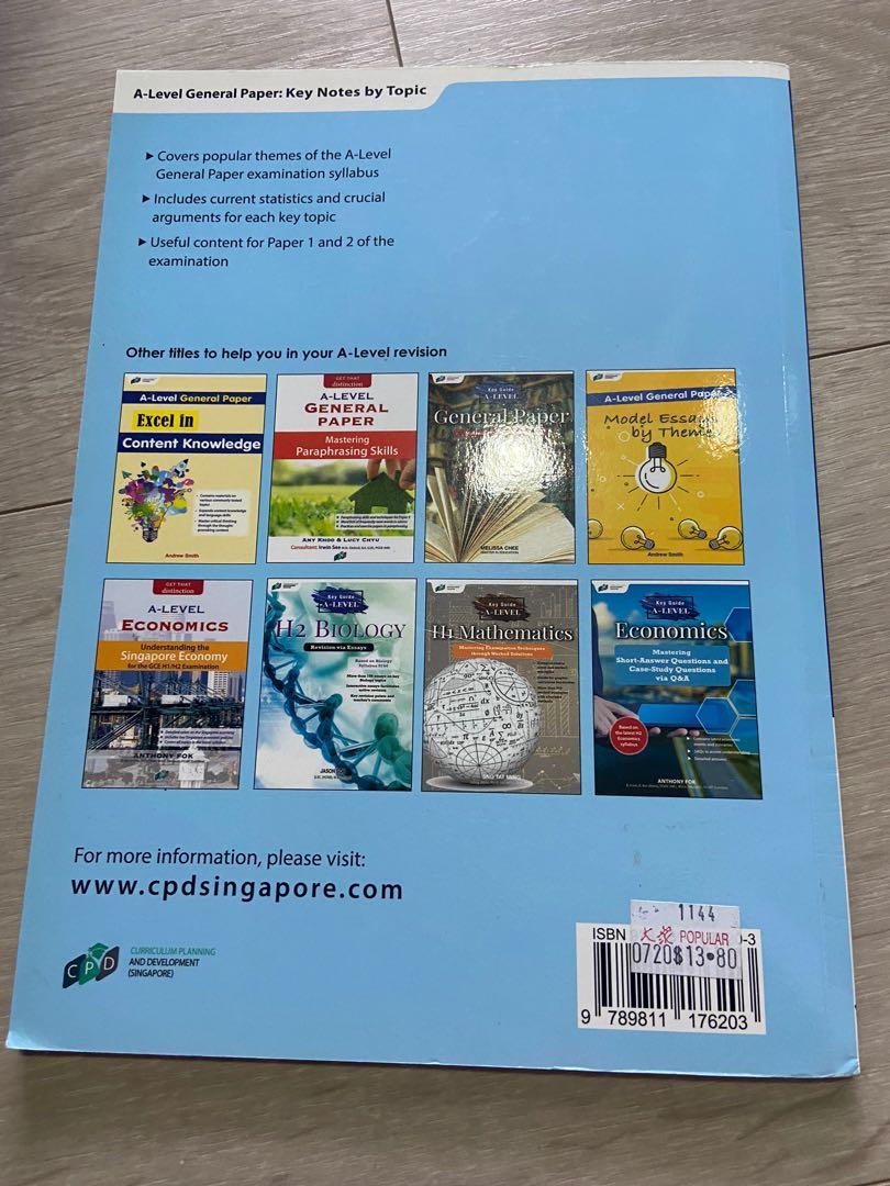 GP A-Level Essay Example Books, Hobbies & Toys, Books & Magazines ...