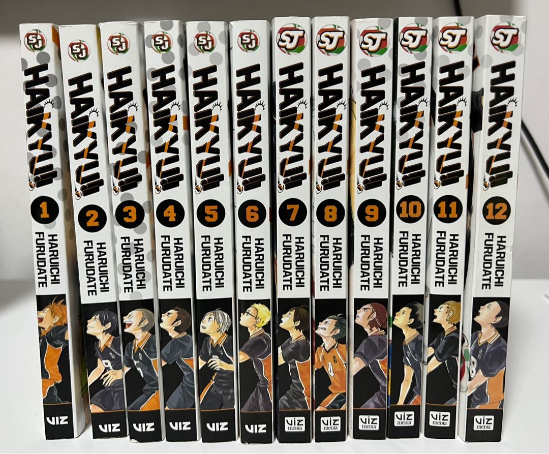 Haikyuu!! Manga Volume 1-12, Hobbies & Toys, Books & Magazines, Comics ...