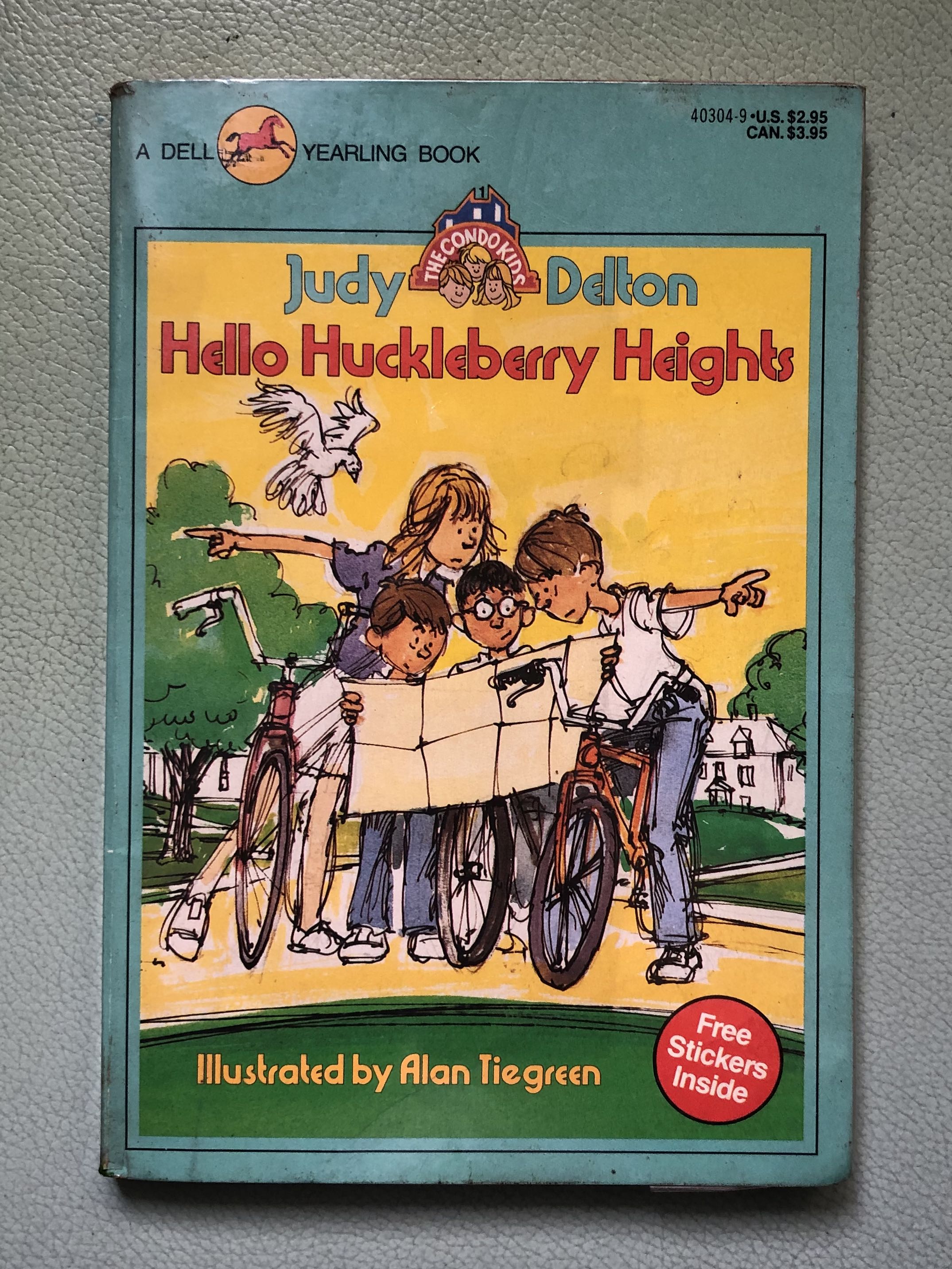 HELLO HUCKLEBERRY HEIGHTS by Judy Delton, 1st U.S. edition, Hobbies ...
