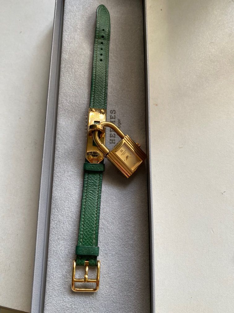 Hermes lock watch, Luxury, Watches on Carousell