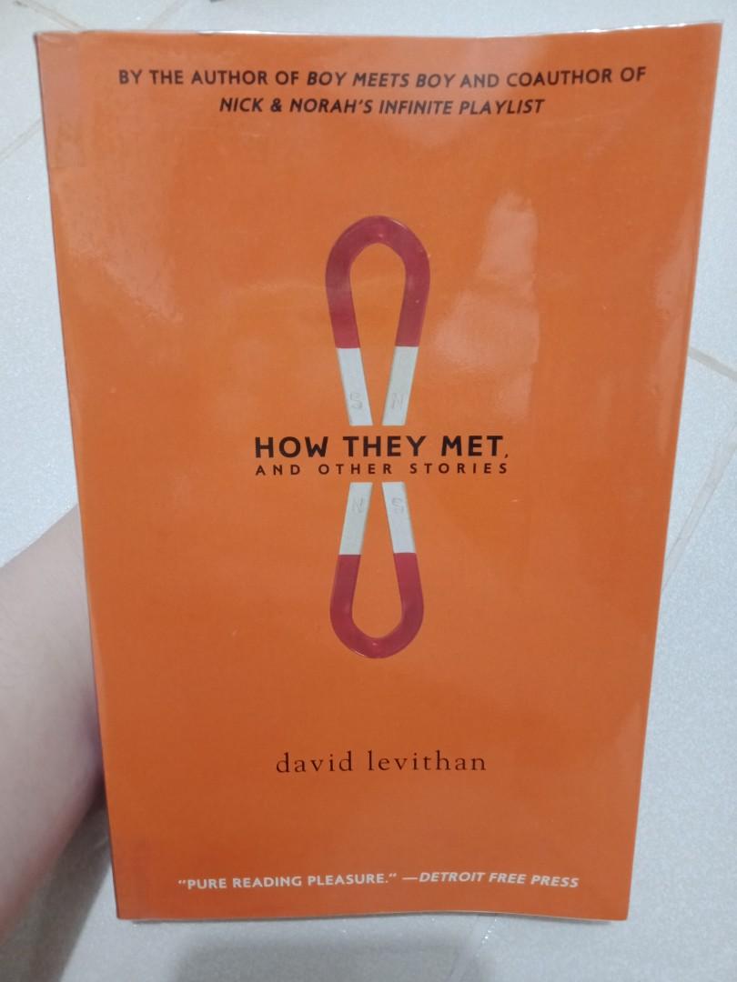 How They Met and Other Stories by David Leviathan, Hobbies & Toys ...