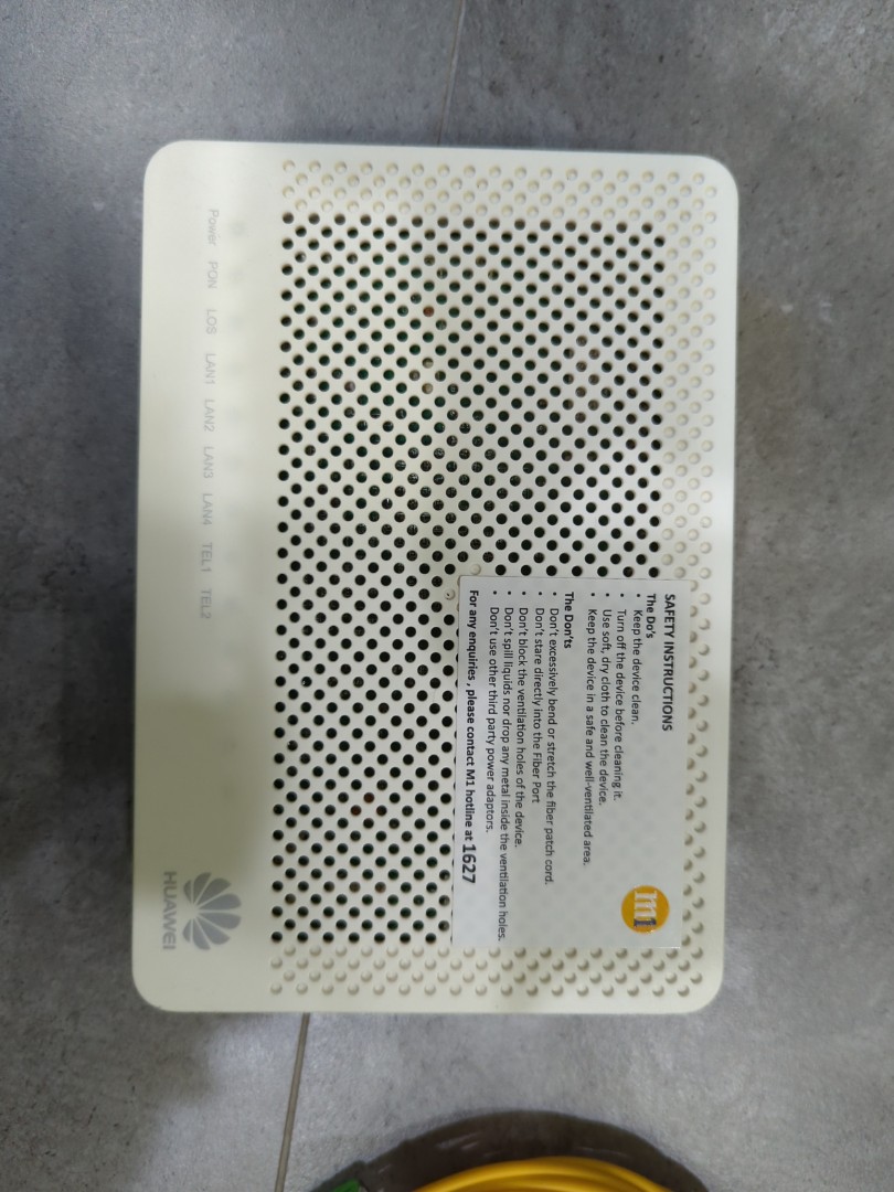 Huawei Fibre Modem, Computers & Tech, Parts & Accessories, Networking ...