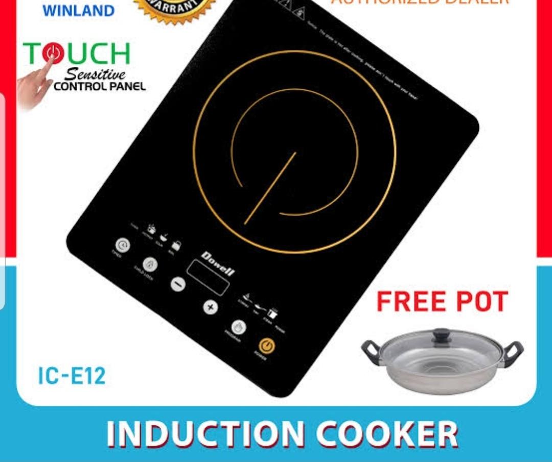 IC E20 Induction Cooker Dowell, TV & Home Appliances, Kitchen ...