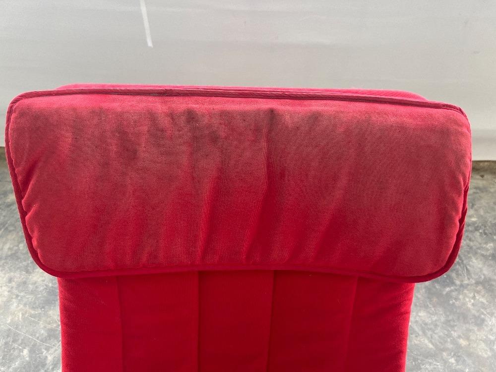 IKEA POANG Single Seater Fabric Chair Red Colour / IKEA POANG Kerusi ...