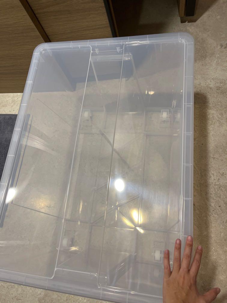 IKEA storage box - with wheels, Furniture & Home Living, Home ...