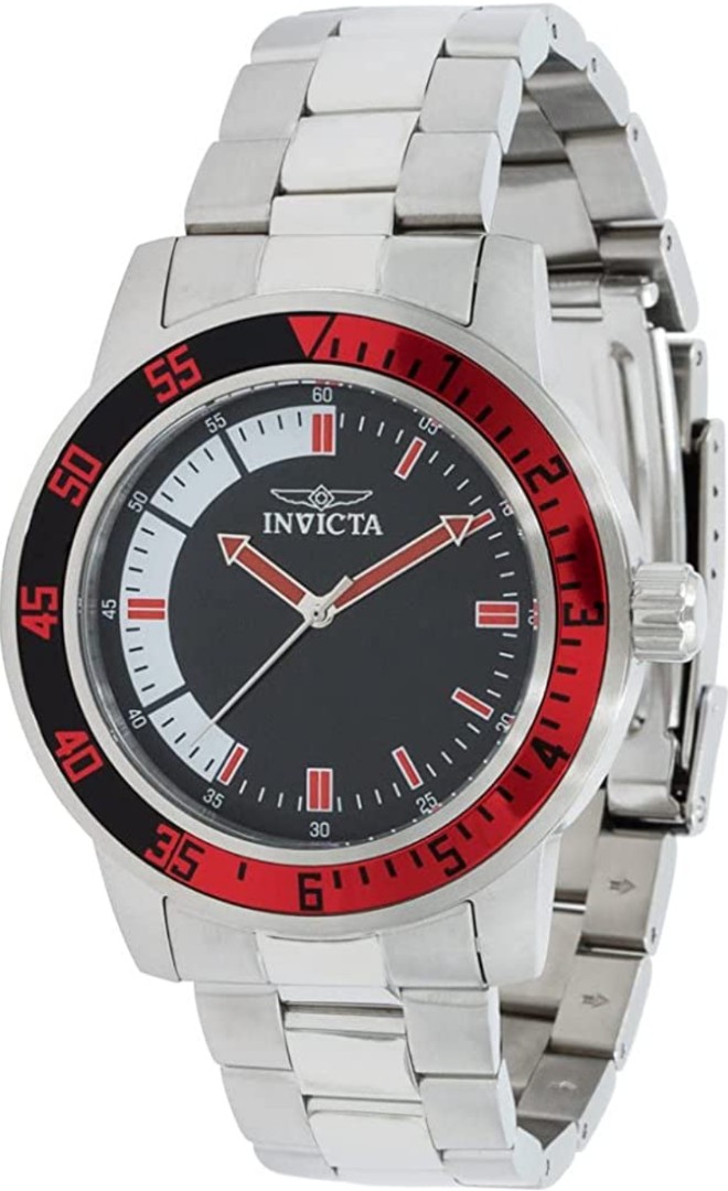 INVICTA Specialty Collection Black/Red Men's Watch, Men's Fashion ...
