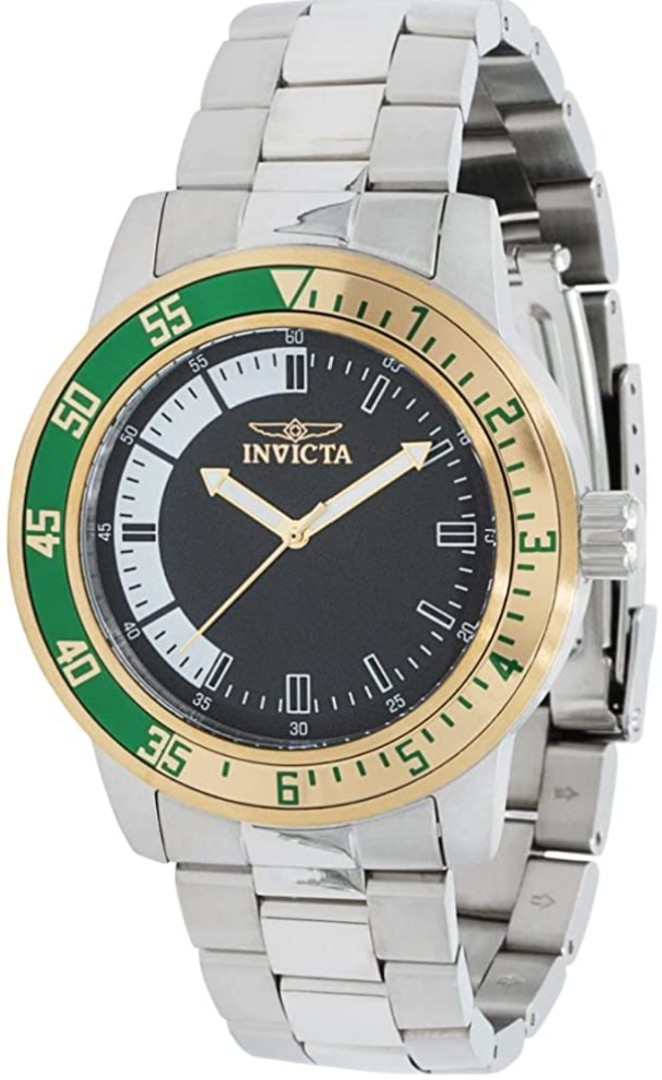 INVICTA Specialty Collection Green/Gold Men's Watch, Men's Fashion ...