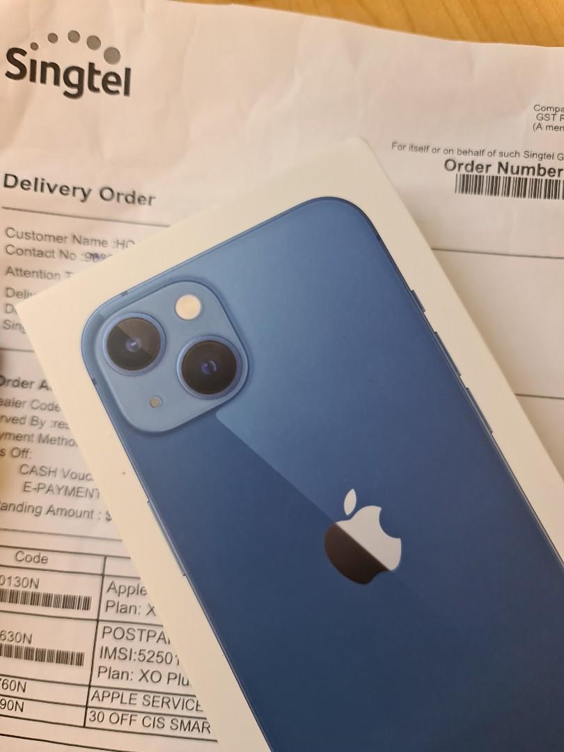 Iphone 13 blue 128gb, Mobile Phones & Gadgets, Mobile Phones, iPhone ...