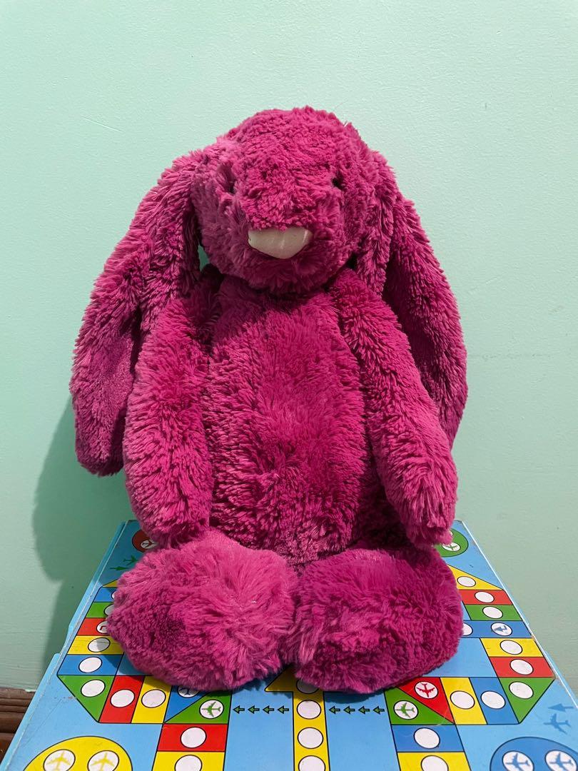 Jellycat London Large Bashful Strawberry Bunny (Rare), Hobbies & Toys ...