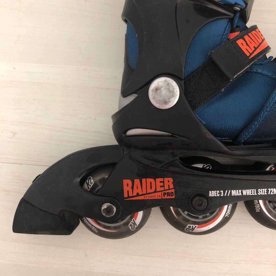 K2 Raider Pro Youth Boys inline skates, Sports Equipment, Sports ...
