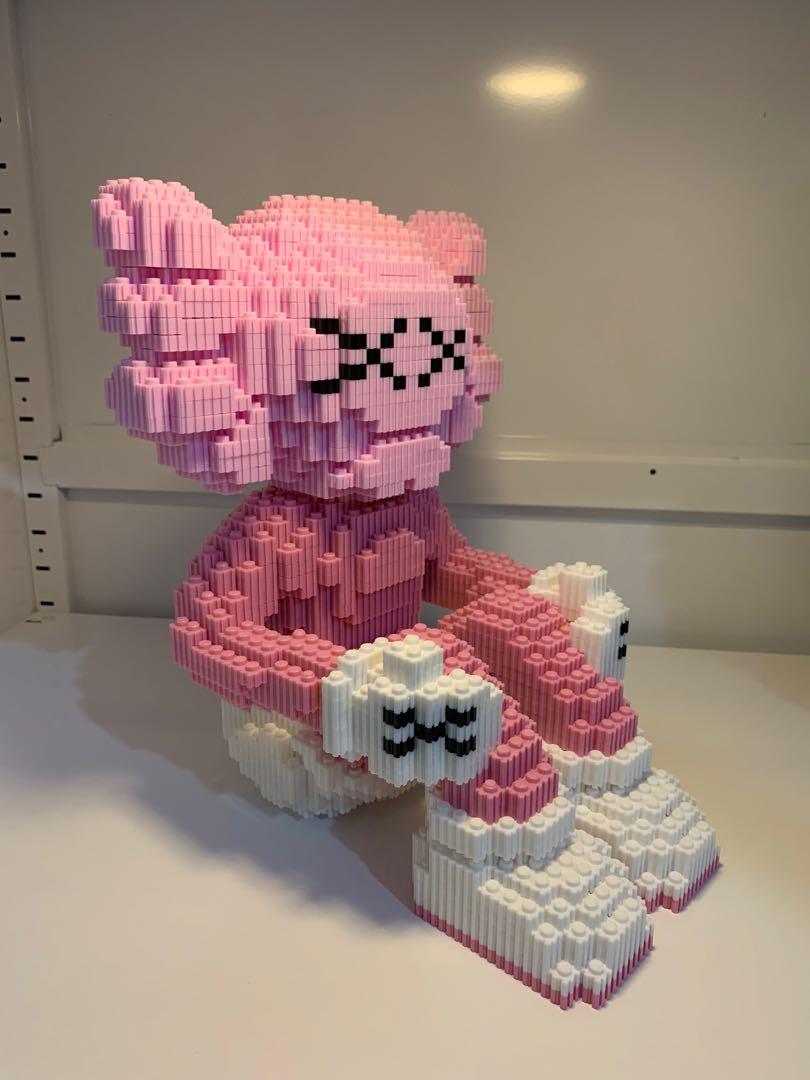 Kaws Lego bear brick, Hobbies & Toys, Toys & Games on Carousell