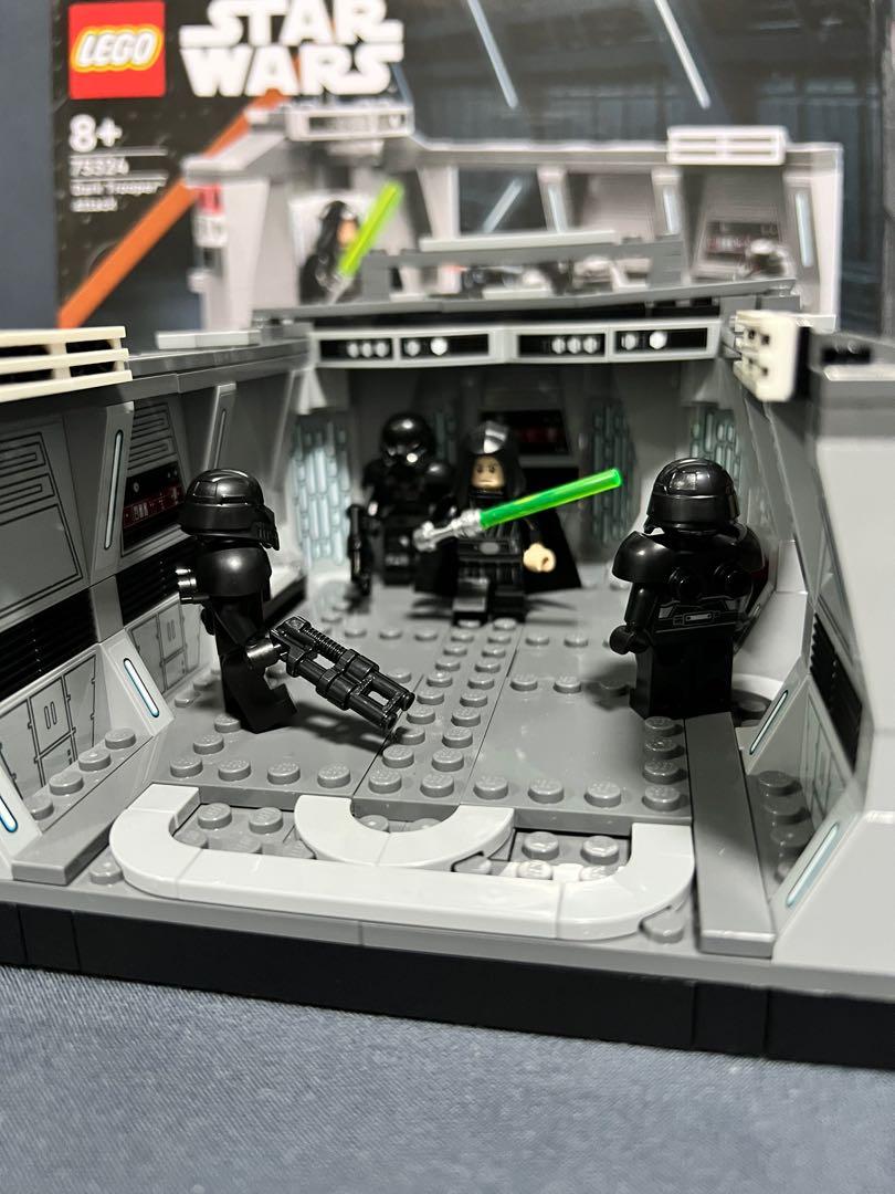 Lego Star Wars 75324 Dark Trooper Attack MOC Extension Luke Skywalker ...