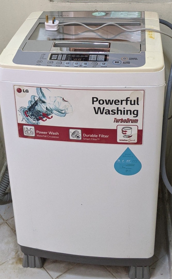 LG top load washing machine fully functional, TV & Home Appliances ...