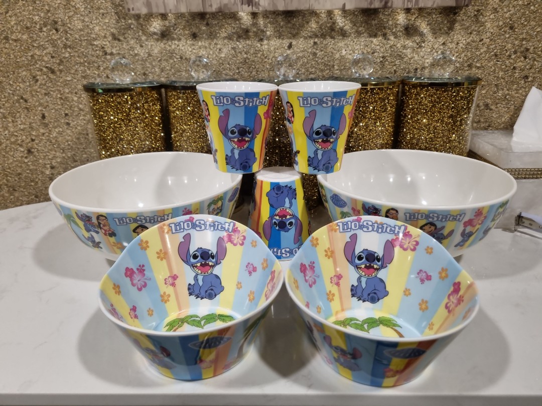 Lilo & Stitch couple set $42 for set as shown, Furniture & Home Living ...