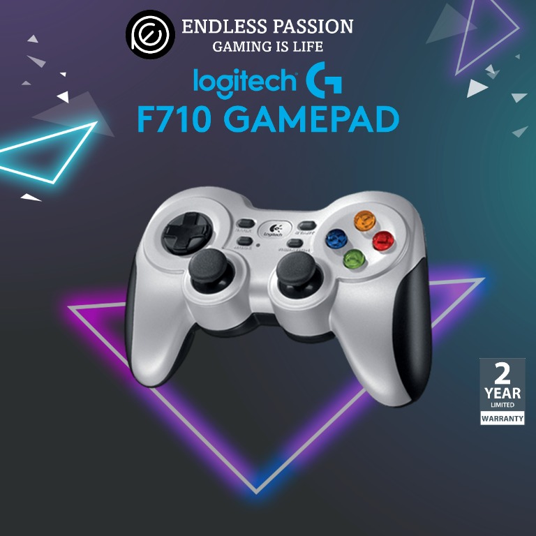 Logitech F710 Wireless Gamepad, Video Gaming, Gaming Accessories ...