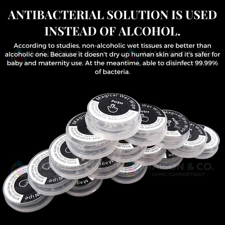 Maison & Co. | Magical Wet Tissue Capsule Non-Alcoholic Antibacterial ...