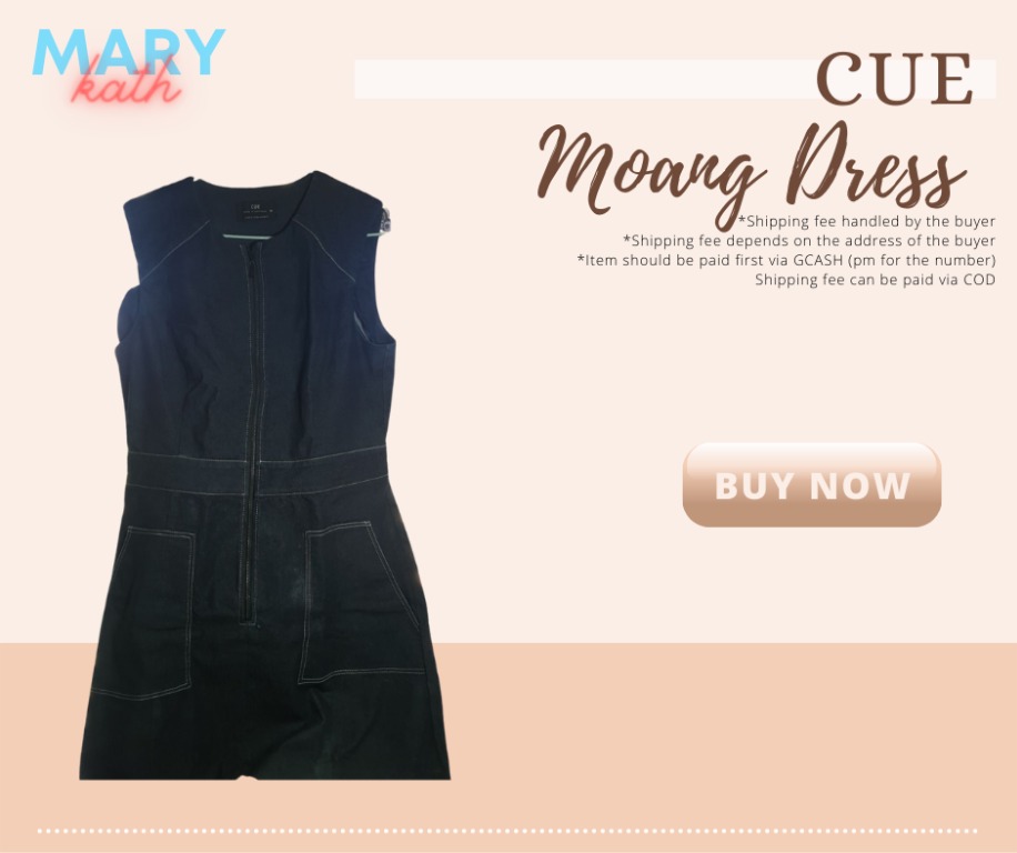 Maong Dress (Cue), Women's Fashion, Dresses & Sets, Dresses on Carousell