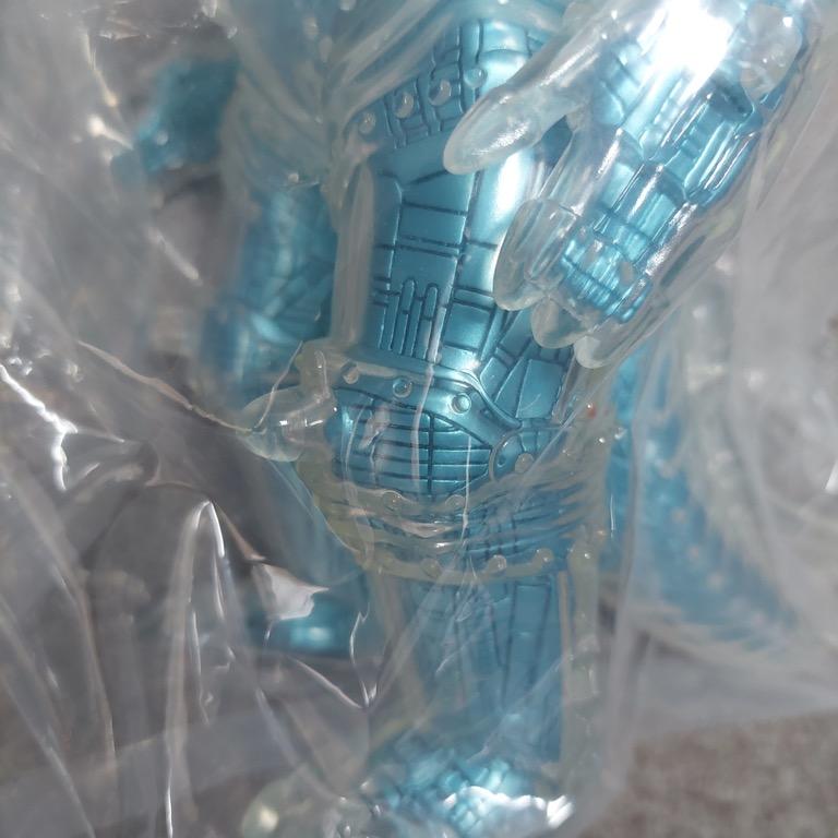 Marusan Mecha Godzilla 450 MG 機械 哥斯拉 透明 Blue Metallic 內構版 sofubi sofvi softvinyl kaiju bullmark ...
