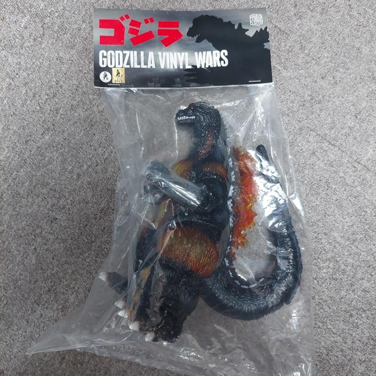 Medicom Godzilla Vinyl Wars CCP 哥斯拉 紅蓮 彩透 Kaiju Sofubi sofvi 哥吉拉 搪膠 大膠 怪獸, 興趣及遊戲, 玩具 & 遊戲類 ...