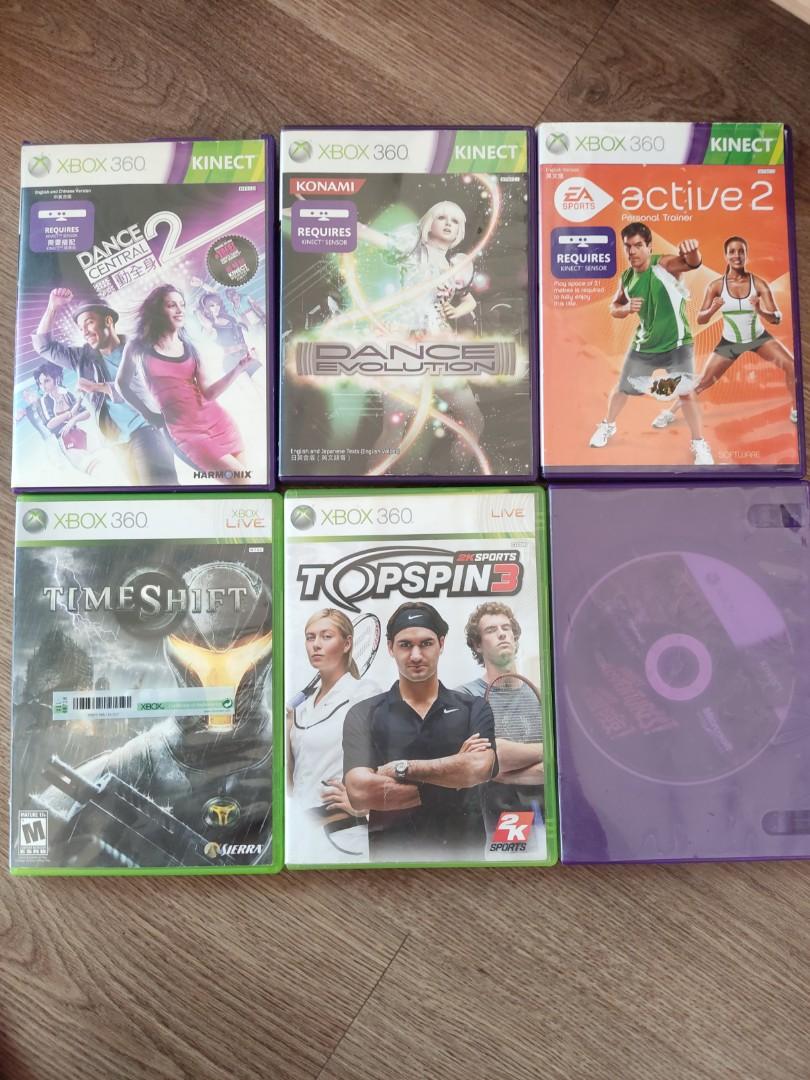 Microsoft XBOX 360 Kinect Sensor with 6 games, Hobbies & Toys, Toys ...
