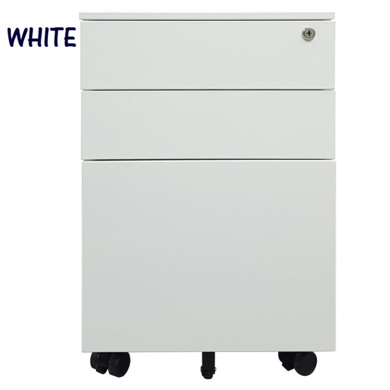 Mobile Pedestal Lockable Drawer Unit on Castors, Furniture & Home ...