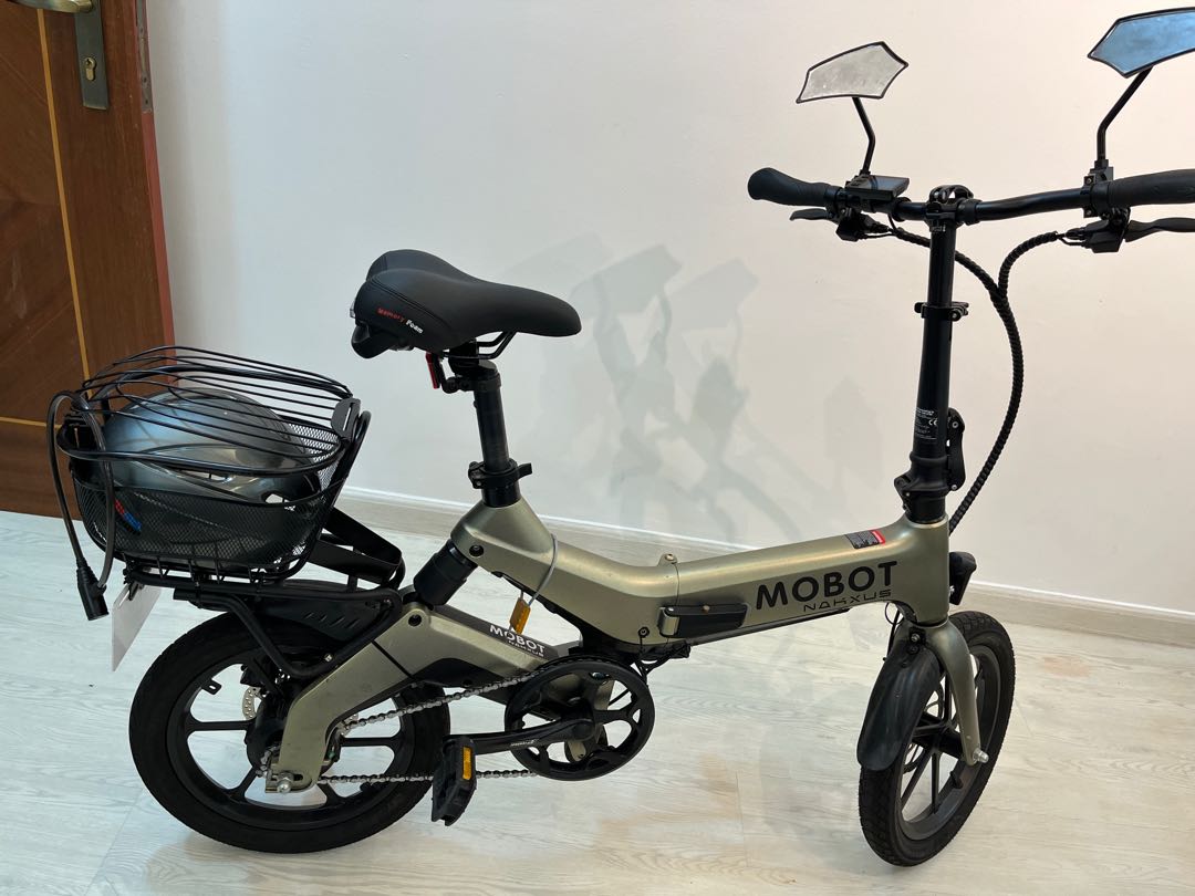 Mobot nakxus foldable ebike, Sports Equipment, PMDs, E-Scooters & E-Bikes, E-Scooters & E-Bikes ...
