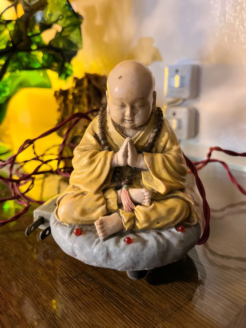 Musical Monk (electrical use for meditation), Furniture & Home Living ...