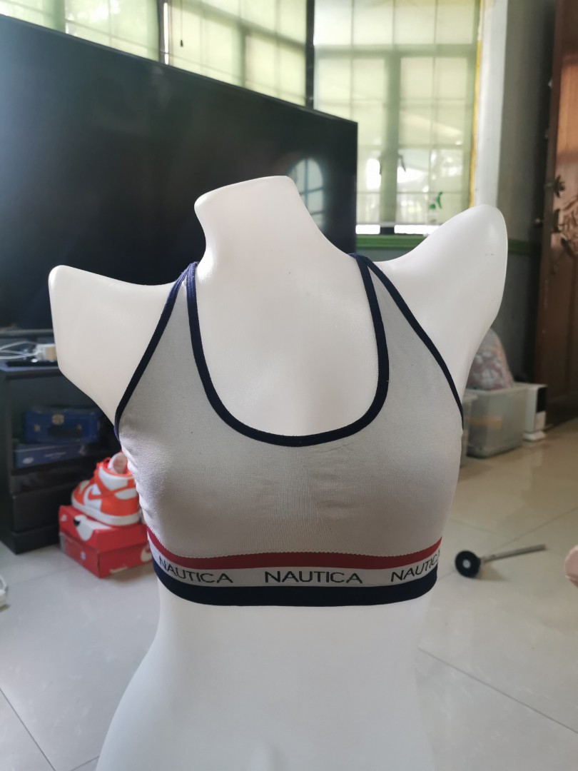 Nautica sports bra, Women's Fashion, Activewear on Carousell