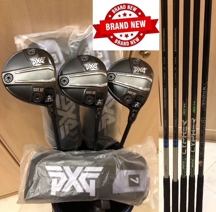 NEW PXG GEN5 0311XF 3Wood, 5Wood, 7 Wood [With NEW Project X Cypher/ Hzrdus RDX/ Tensei AV Shaft ...