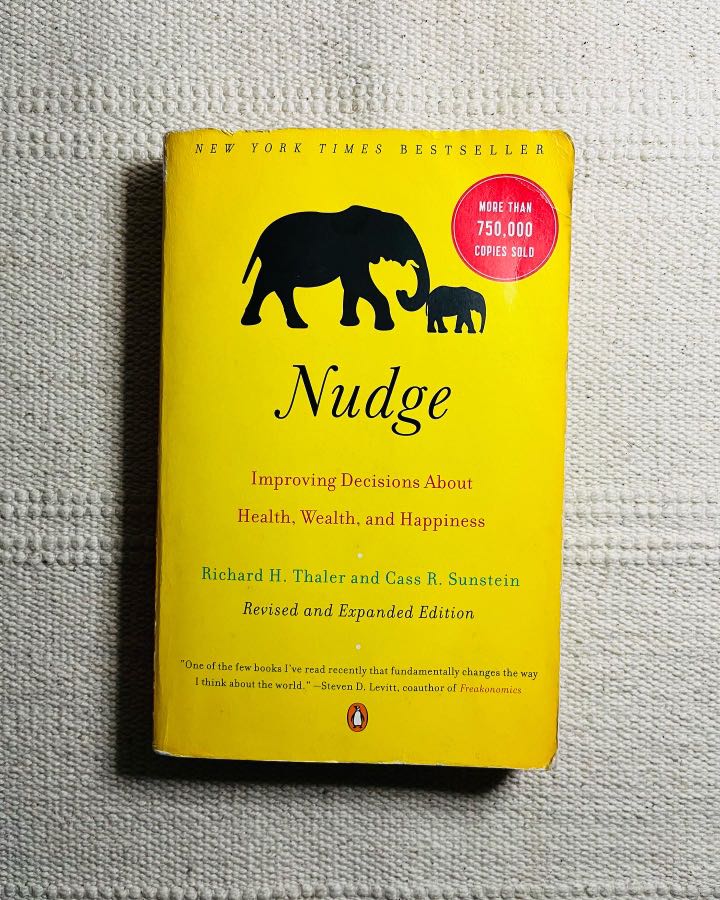 Nudge by Richard H. Thaler, Hobbies & Toys, Books & Magazines, Fiction ...