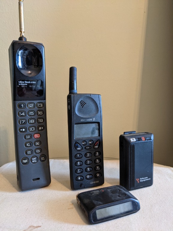 Old classic mobile phone & pager, Mobile Phones & Gadgets, Mobile ...
