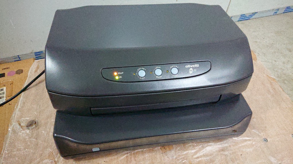 Olivetti PR2E made in Italy Dot Matrix Printer, 電腦＆科技, 打印機及影印機 - Carousell