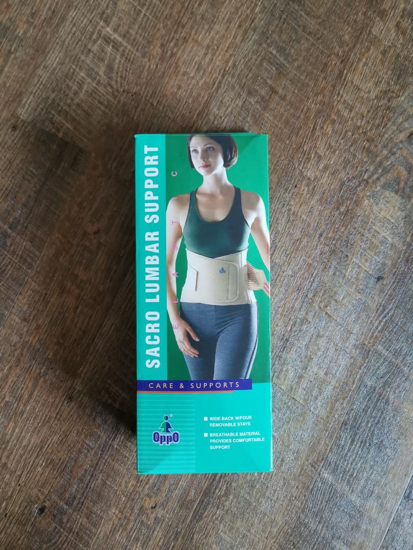 Oppo Sacra Lumbar Support, Health & Nutrition, Braces, Support ...