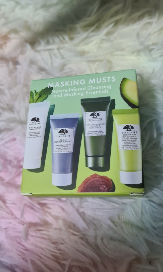 Origin mask, Beauty & Personal Care, Face, Face Care on Carousell