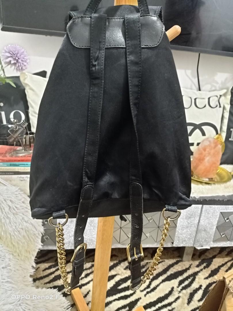 Original FION black backpack, Women's Fashion, Bags & Wallets ...