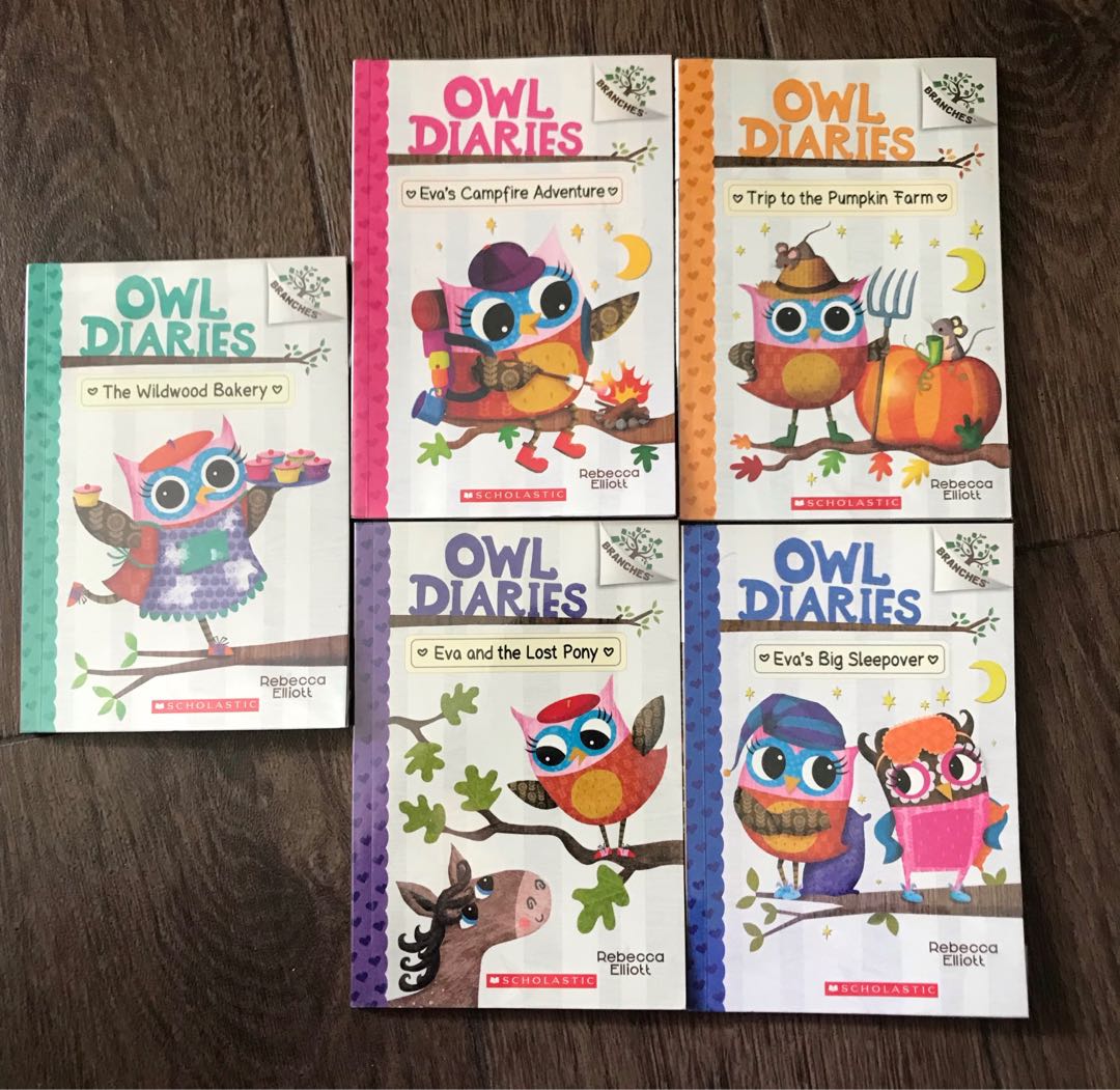 Owl Diaries book set (11 books), Hobbies & Toys, Books & Magazines ...