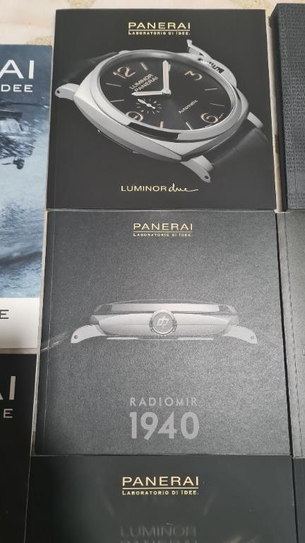 Panerai catalogs and marketing publications, Hobbies & Toys, Books ...