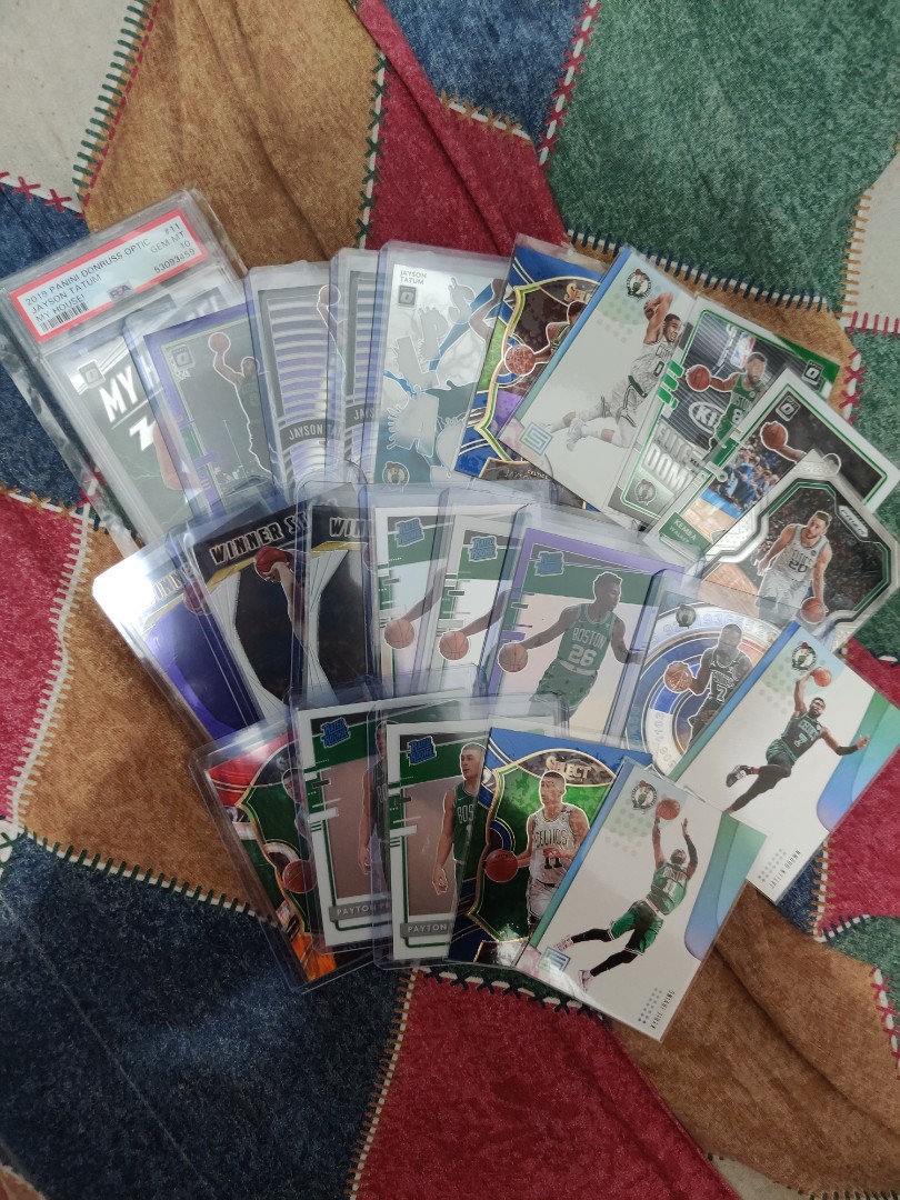 Payton Pritchard Jayson Tatum Aaron Nesmith Boston Celtics Rookie Lot ...