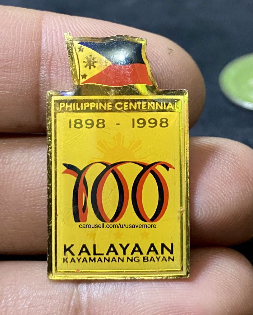 Philippine Centennial Limited Edition pin souvenir, Hobbies & Toys ...