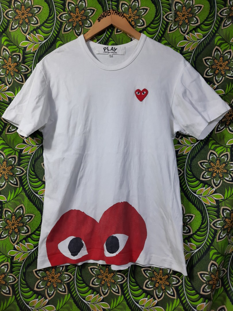 Play CDG For Men, Men's Fashion, Tops & Sets, Tshirts & Polo Shirts on ...