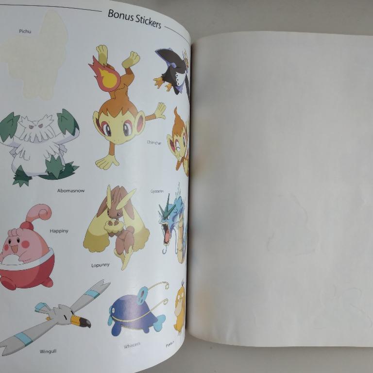 Pokemon Diamond and Pearl Sticker Collection book, Hobbies & Toys ...