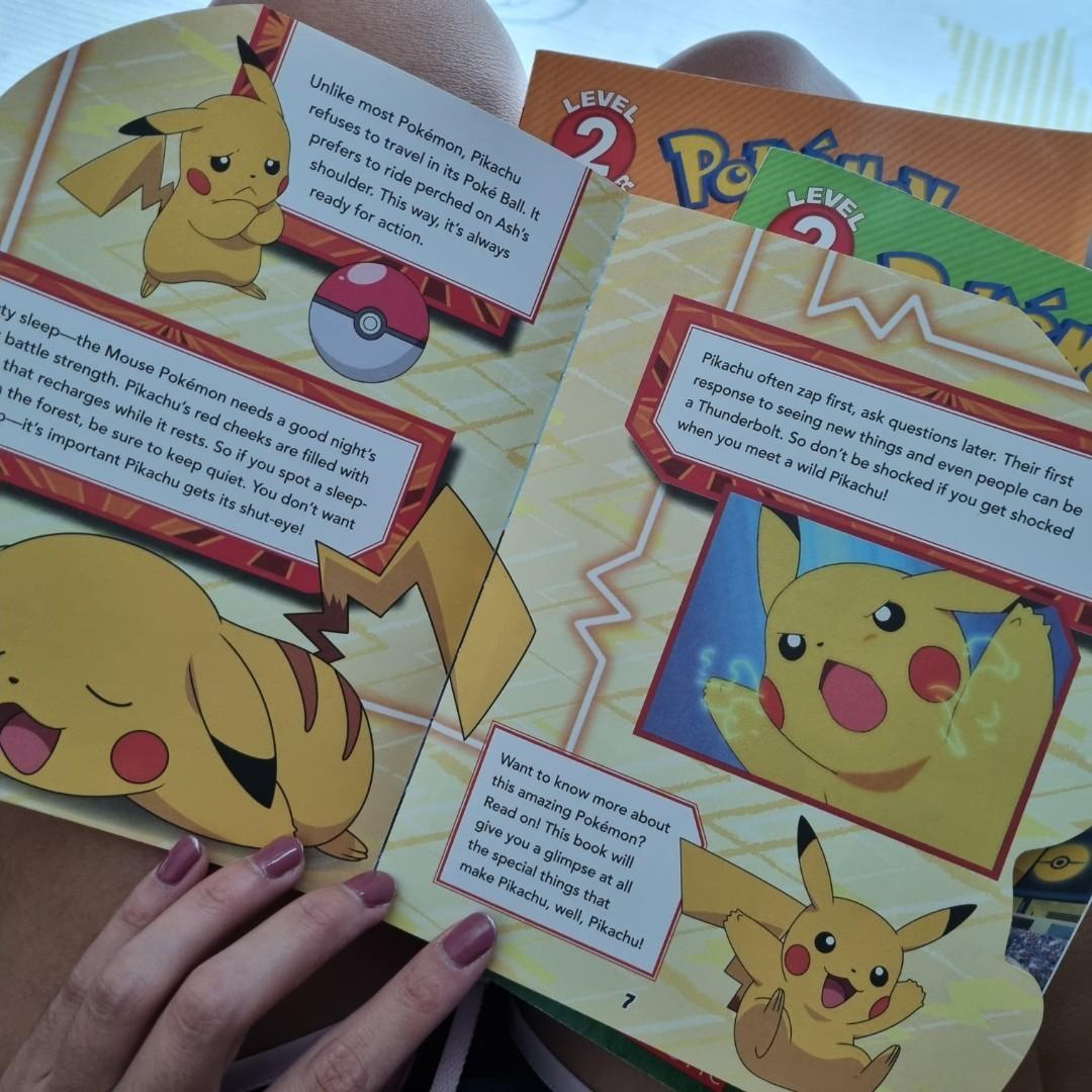 POKEMON PIKACHU BOOKS, Hobbies & Toys, Books & Magazines, Children's ...