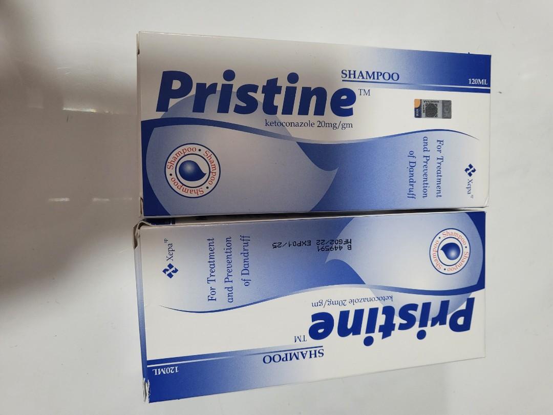 Pristine anti dandruff shampoo, Beauty & Personal Care, Hair on Carousell