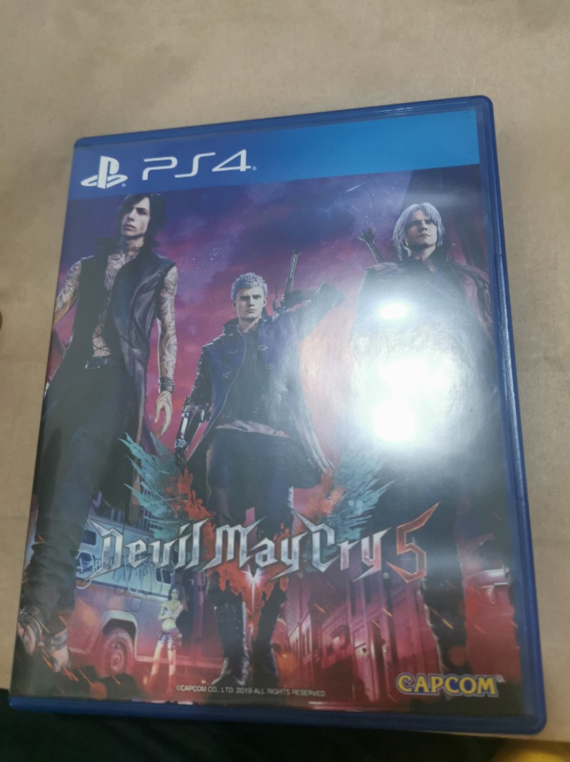 Ps4 Devil May Cry 5 - DMC5, Video Gaming, Video Games, PlayStation on ...