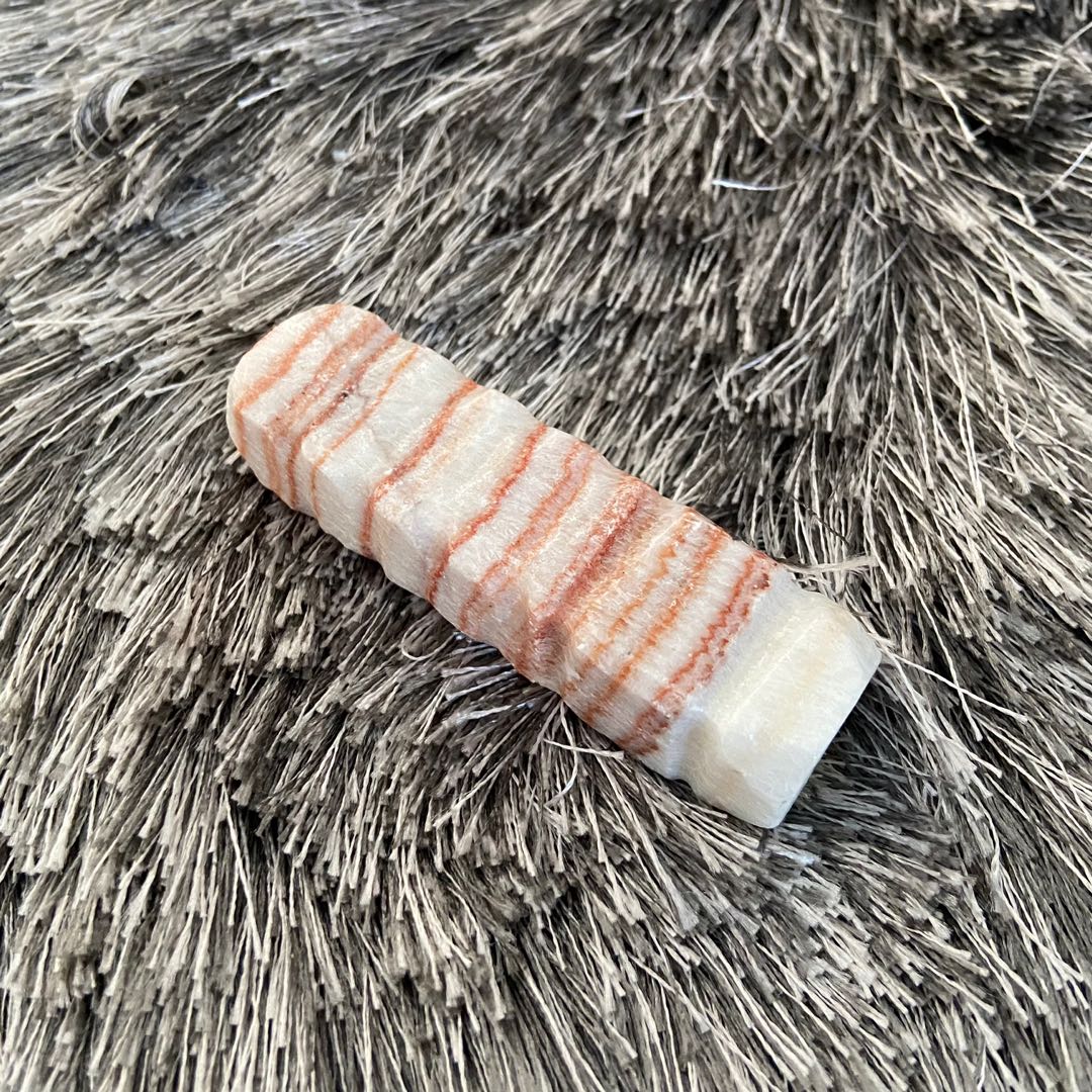 Red Banded Calcite aka Pork Stone, Women's Fashion, Jewelry ...