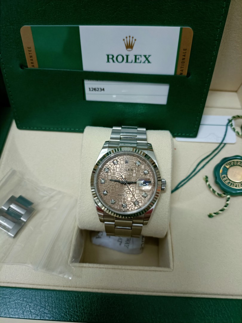 Rolex Model 126234, Luxury, Watches on Carousell