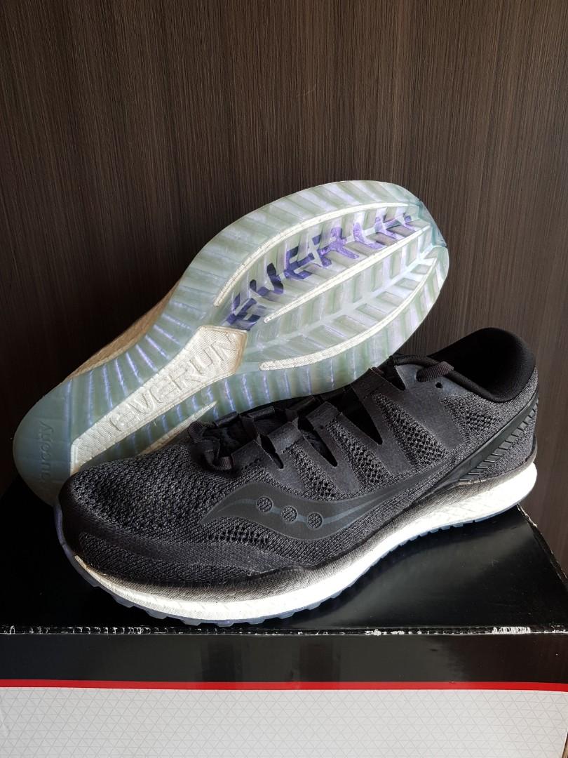 Saucony Freedom ISO 2 Men's US 11 Black running neutral shoe sneakers ...
