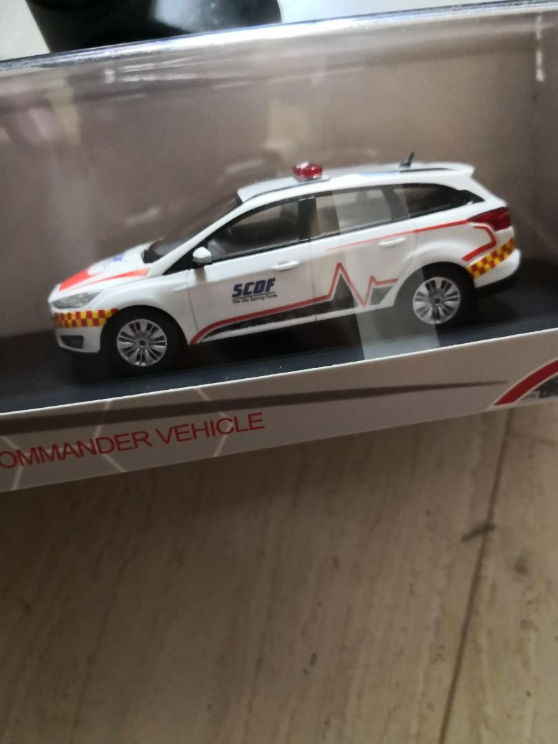 SCDF Commander Vehicle 1:43 Limited Edition, Hobbies & Toys, Toys ...