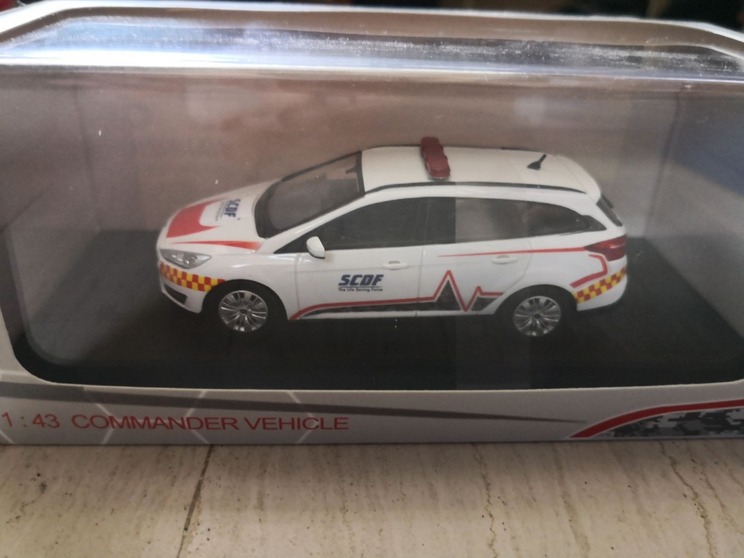 SCDF Commander Vehicle 1:43 Limited Edition, Hobbies & Toys, Toys ...